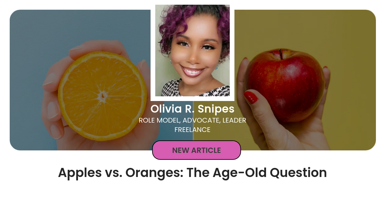 Apples vs. Oranges: The Age-Old Question