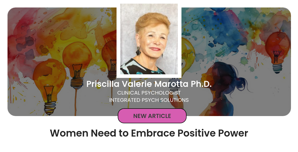 Women Need to Embrace Positive Power