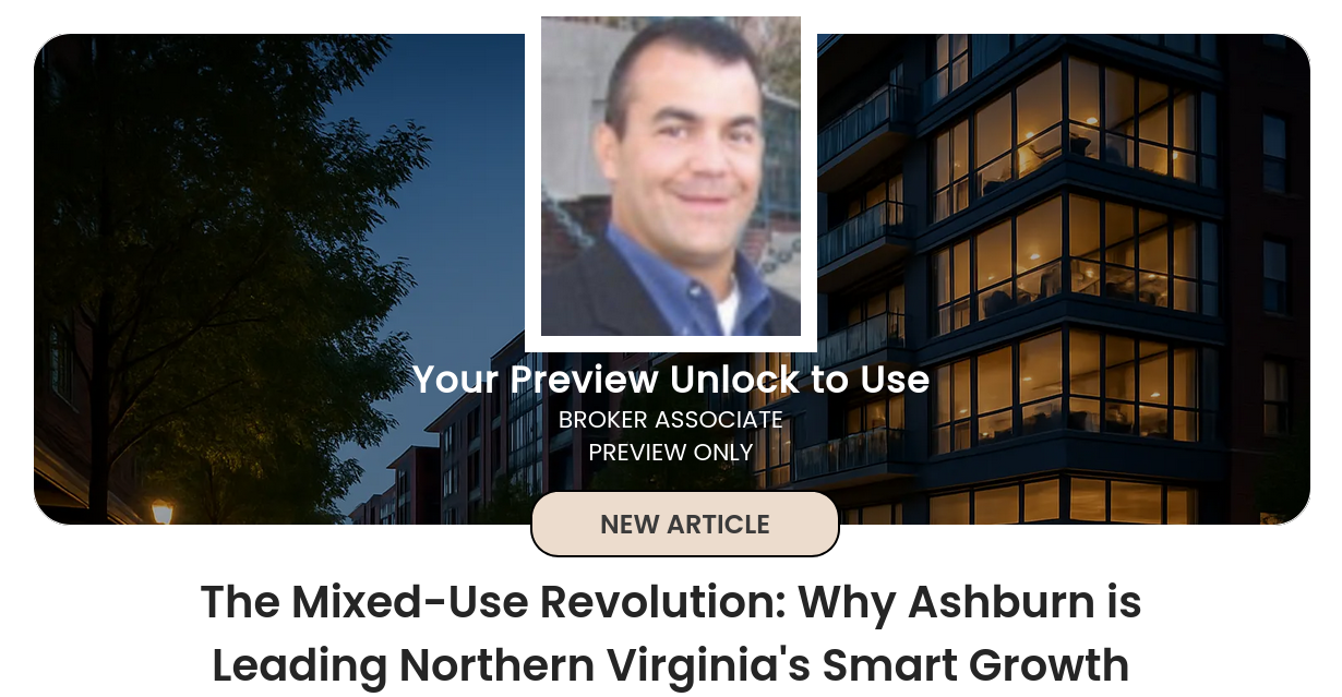 The Mixed-Use Revolution: Why Ashburn is Leading Northern Virginia's ...