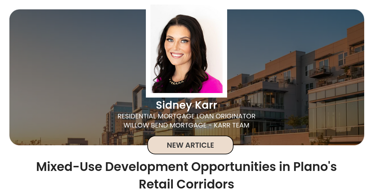 Mixed-Use Development Opportunities in Plano's Retail Corridors