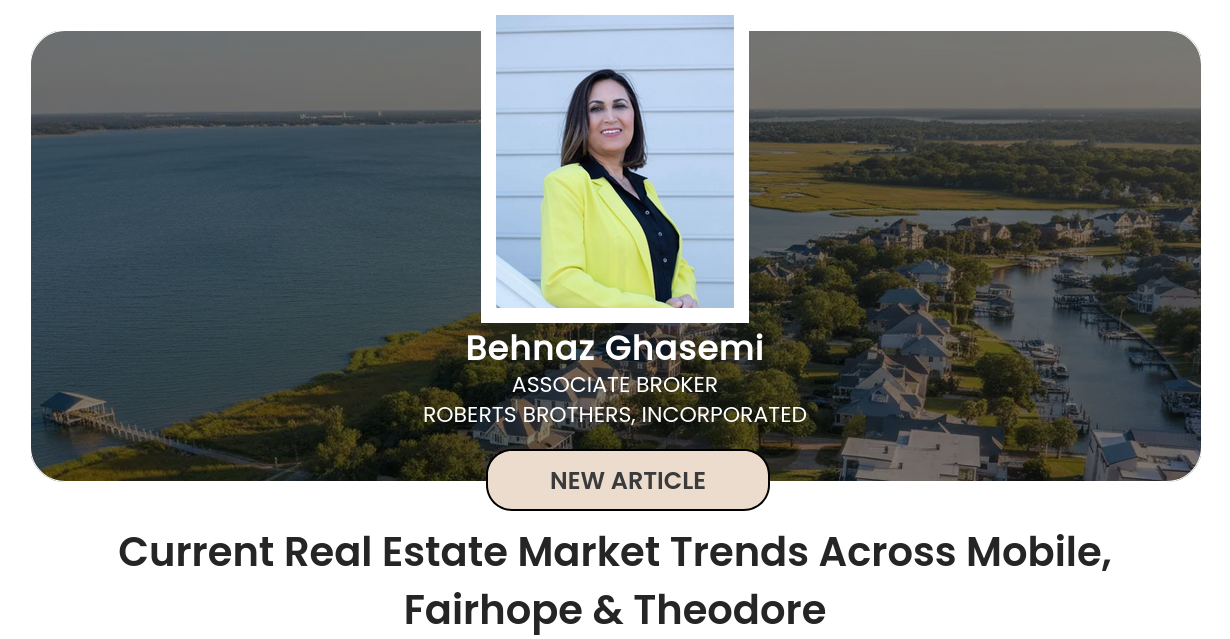 Current Real Estate Market Trends Across Mobile, Fairhope & Theodore