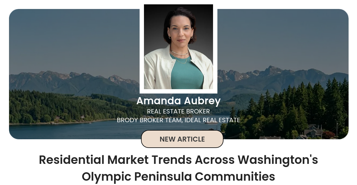 Residential Market Trends Across Washington's Olympic Peninsula Communities