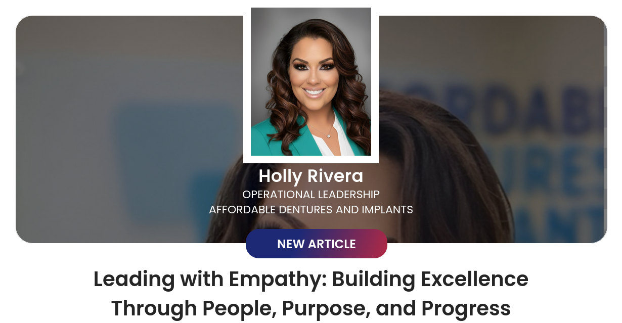 Leading with Empathy: Building Excellence Through People, Purpose, and ...