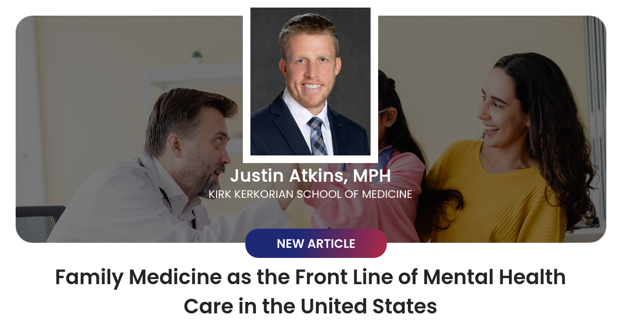 Family Medicine as the Front Line of Mental Health Care in the United ...